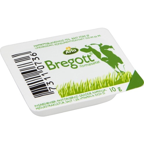 Bregott portion 75% 10g - Smör & margarin