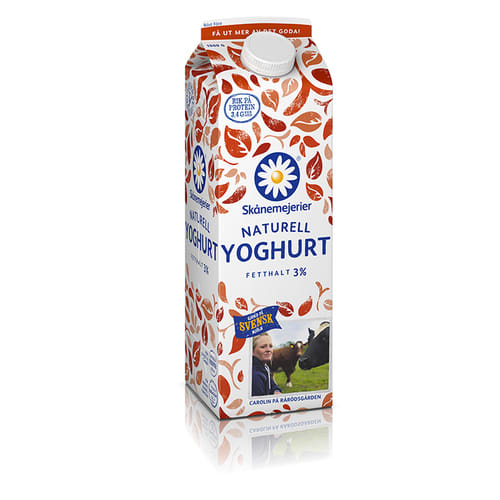 Yoghurt naturell 1kg - Mjölk, fil, yoghurt