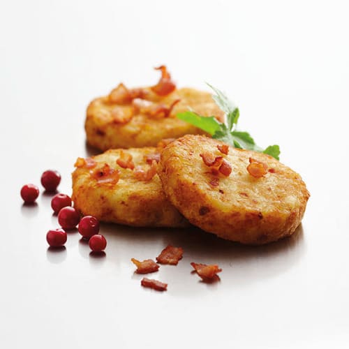 Potatisbullar med bacon 54g/3kg - Frysta potatisprodukter
