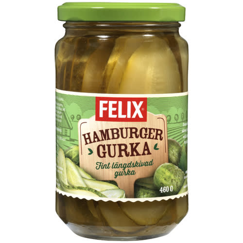 Saltgurka längdskivad 460g - Grönsakskonserver