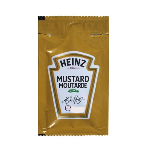 Senap portion 200x10,5g - Ketchup, senap & chilisås