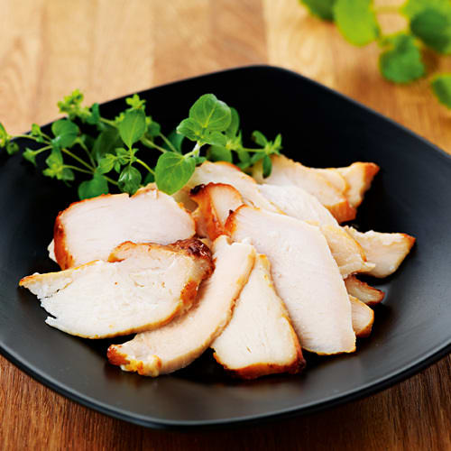 Kycklingfilé stekt skivad 5mm 2,5kg - Kyckling mm, färdig