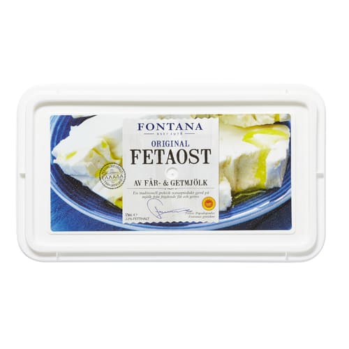 Fetaost hel 2kg - Smältost & mesost