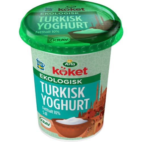 Yoghurt turkisk 10% 5dl - Mjölk, fil, yoghurt