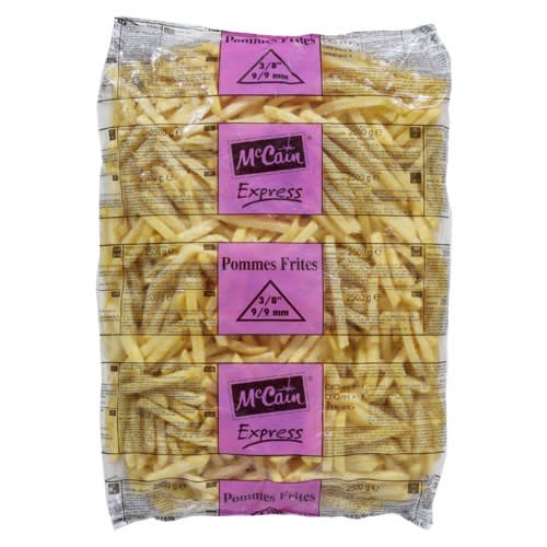 Pommes frites för ugn 2,5kg - Frysta pommes