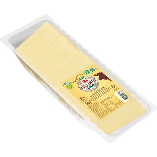Billinge skivad ost 17% 750g - Hårdost, skivad, riven & tärnad