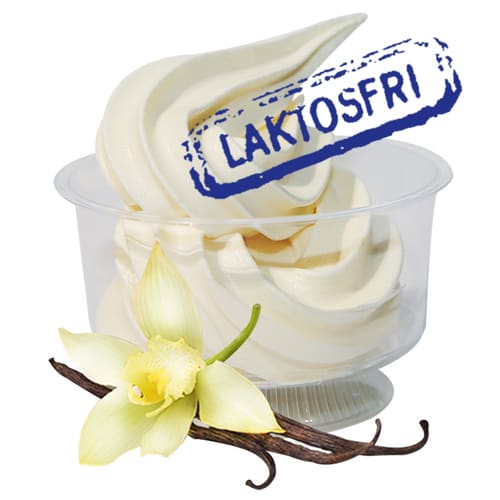 Yoghurtmix vanilj laktosfri 2L - Glass, lösvikt