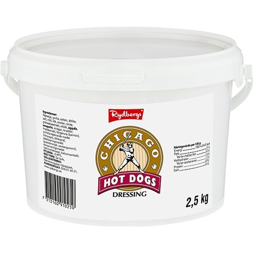 Hotdog chicago dressing 2,5kg - Dressing & såser
