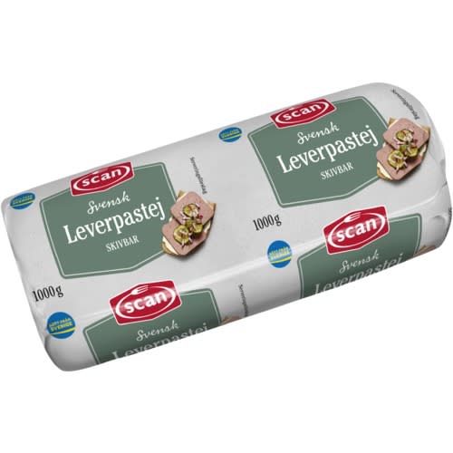 Leverpastej skivbar 1kg - Pastej & pateer