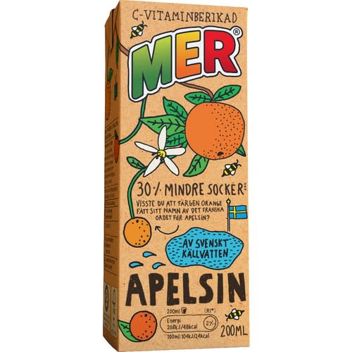 Mer apelsin tetra 20cl - Stilldrink