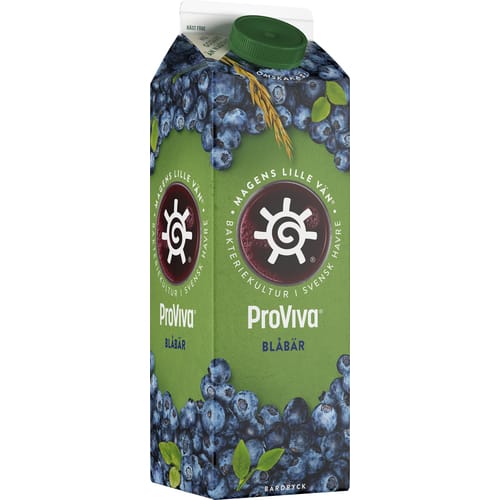 Proviva blåbär 1L - Mjölk, fil, yoghurt
