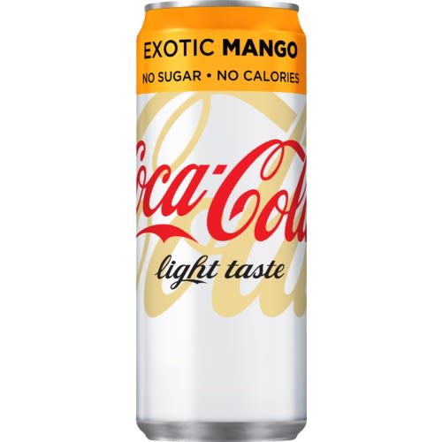 Coca Cola Light Mango 33cl - Läsk, lättöl