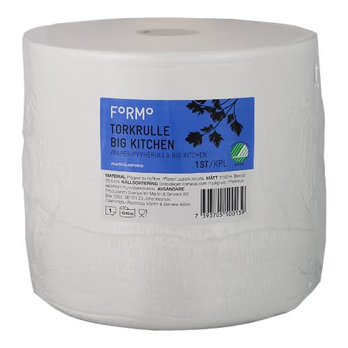 Torkrulle Big Kitchen Roll 1040m br28cm1 - Toapapper & torkrullar