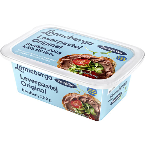 Leverpastej bredbar 200g - Pastej & pateer