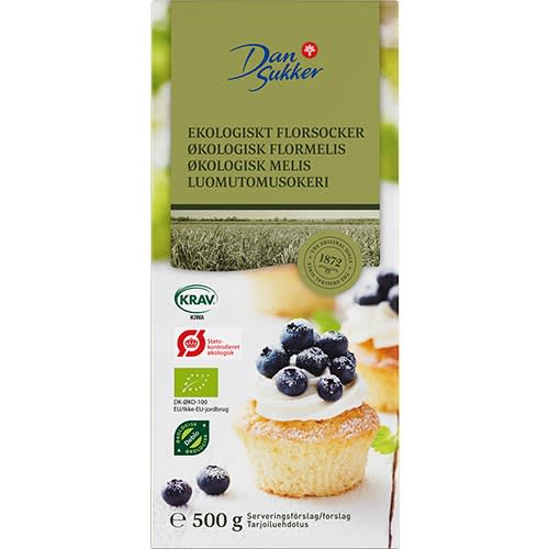 Florsocker 500g - Socker, sirap & sötningsmedel