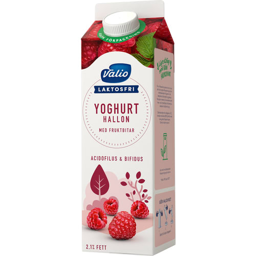 Yoghurt hallon laktosfri 1kg - Mjölk, fil, yoghurt