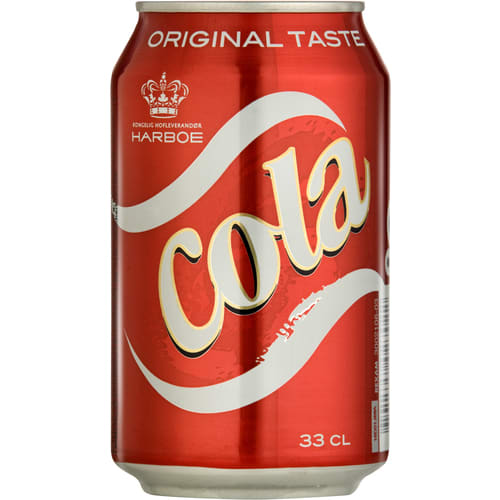 Cola Harboe burk 33cl - Läsk, lättöl
