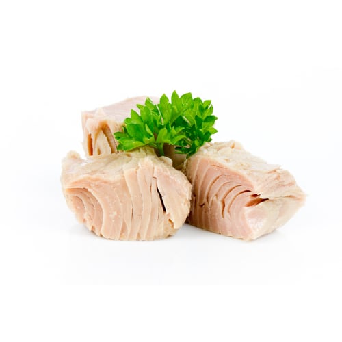 Tonfisk i vatten bit MSC påse 3kg - Fisk på konserv