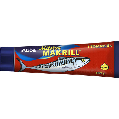 Makrill i tomatsås tub 185g - Fisk på konserv