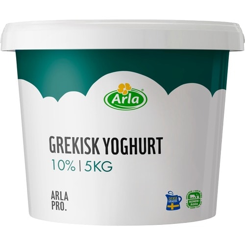 Yoghurt grekisk 10% 5kg - Mjölk, fil, yoghurt