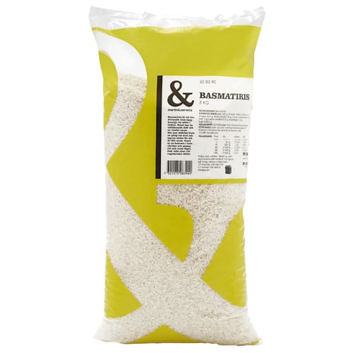 Basmatiris 5kg - Långkornigt ris