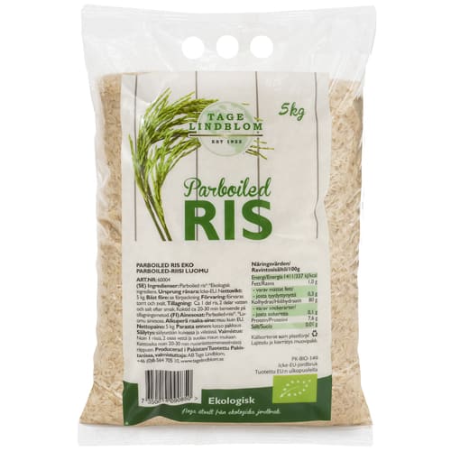 Ris långkornigt parboiled 5kg - Långkornigt ris