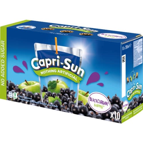 Capri Sun Blackcurrant Apple 10x20cl - Stilldrink