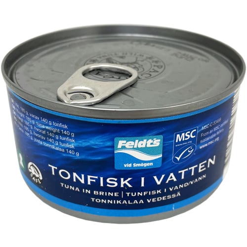 Tonfisk i vatten MSC 185g - Fisk på konserv