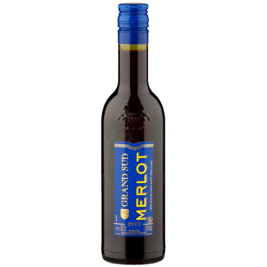 Grand Sud Merlot Piccolo pet 18,7cl | Martin & Servera