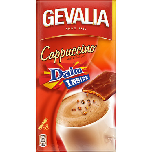Gevalia Cappuccino special Daim 168g | Martin & Servera