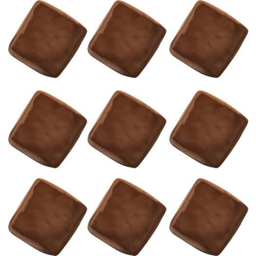 Sockerbitar lyx choklad lösgodis 1,05kg | Martin & Servera