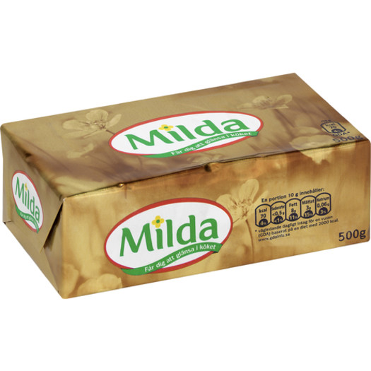 Milda mat- och bakmargarin 500g | Martin & Servera