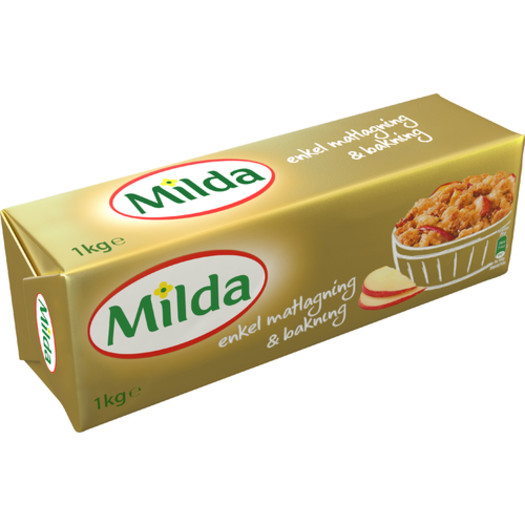 Milda mat- och bakmargarin 1kg | Martin & Servera
