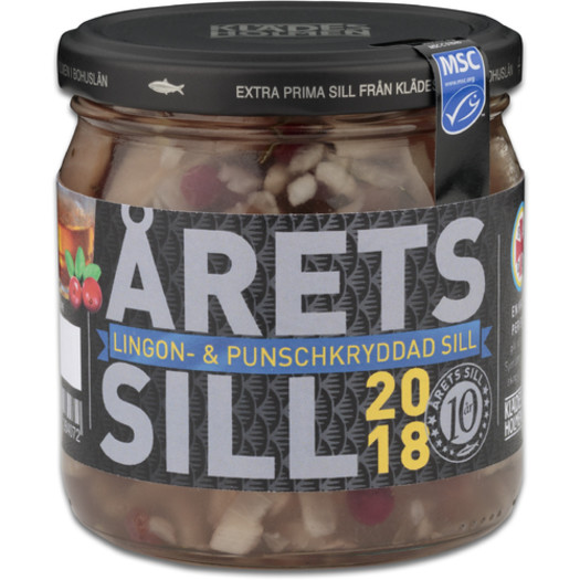 Årets sill lingon & punsch MSC 420g | Martin & Servera