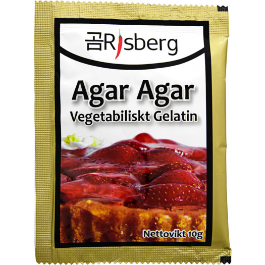 Gelatin Agar Agar 10g - Baktillbehör | Martin & Servera