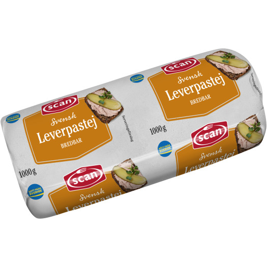 Leverpastej bredbar 1kg - Pastej | Martin & Servera