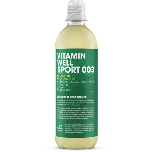 Vitamin Well Sport 003 Sockerfri 50cl - Energi & sportdryck | Martin ...