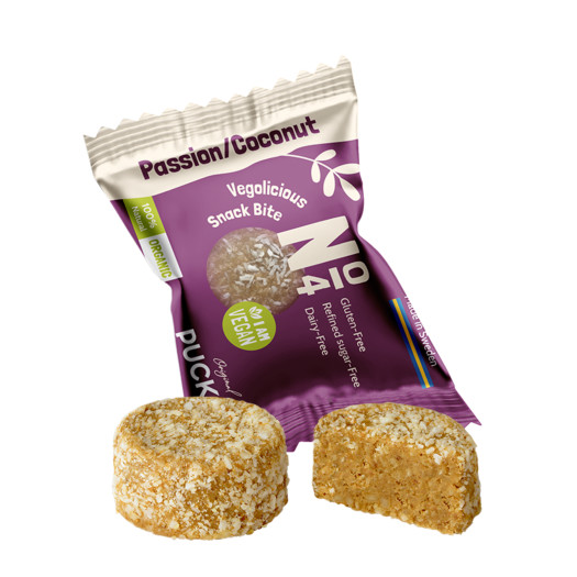 Puckies Snack Bite Passion Coconut 30g - Övrigt kaffebröd & kakor mm ...