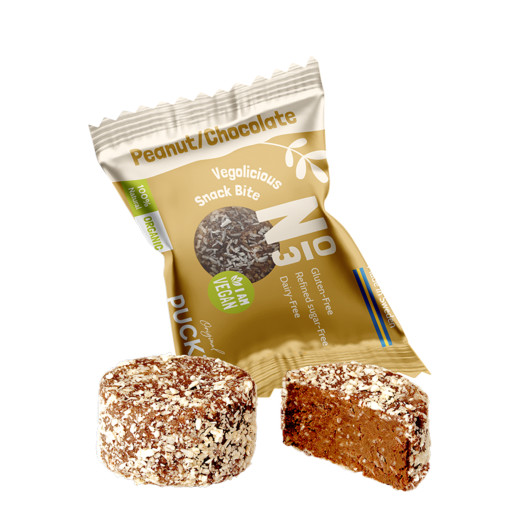 Puckies Snack Bite Peanut Chocolate 30g - Bars | Martin & Servera