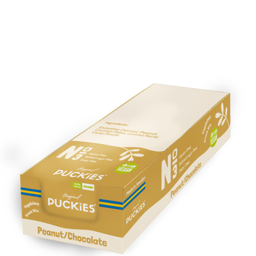 Puckies Snack Bite Peanut Chocolate 30g - Bars | Martin & Servera