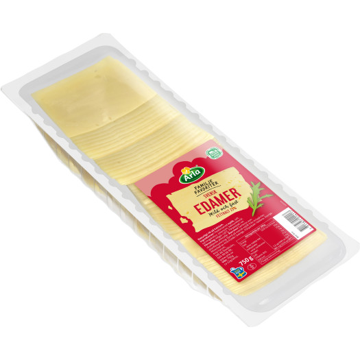 Edamer skivad ost 23% 12g/750g - Hårdost | Martin & Servera