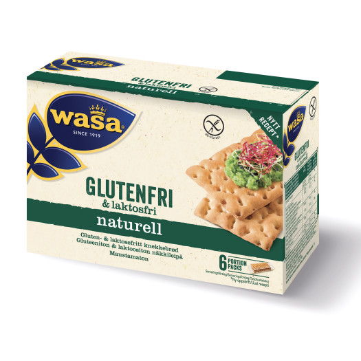 Wasa knäckebröd glutenfri laktosfri 240g - Knäckebröd | Martin & Servera