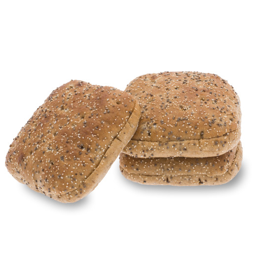 Fullkornsbröd chia vallmo 70g - Fralla | Martin & Servera