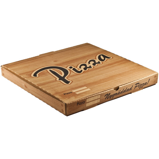 Pizzakartong med tryck 33x33x3,5cm 150st - Pizzakartonger | Martin ...