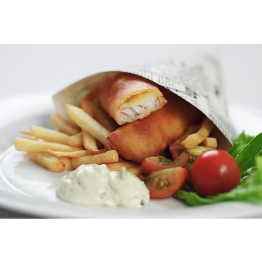 Sejfilé tempura inbakad fisk MSC 55g - Sej | Martin & Servera