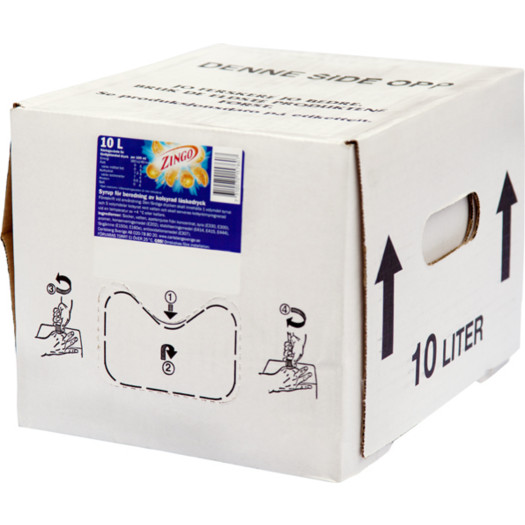 Zingo Orange BIB 10L - Läsk | Martin & Servera