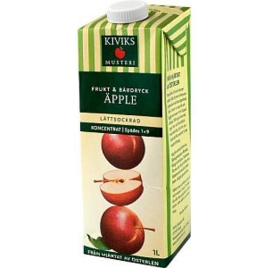 Fruktdryck äpple koncentrat 1+9 1L - Måltidsdryck | Martin & Servera