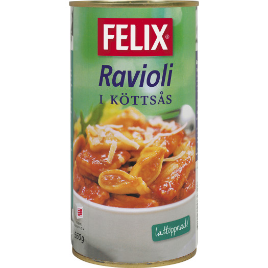 Ravioli i köttsås 560g - Färdigmat, konserv | Martin & Servera