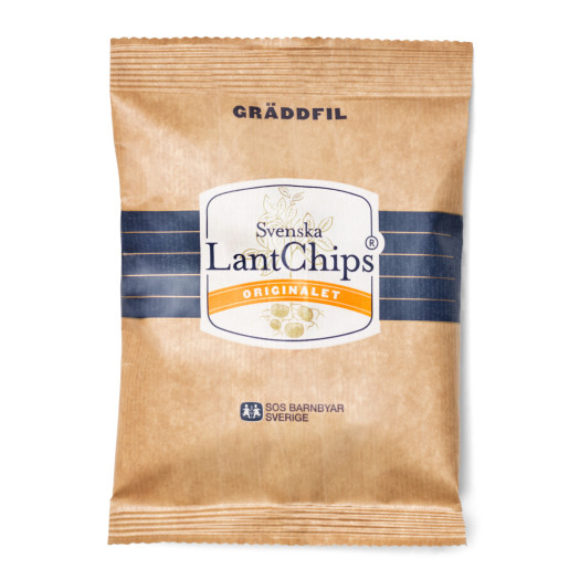 Lantchips gräddfil 40g - Chips | Martin & Servera