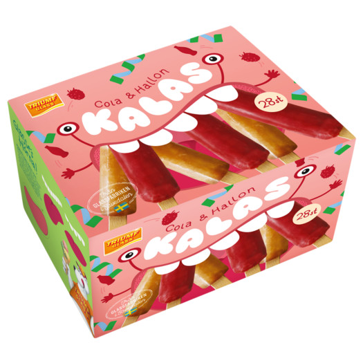 Kalas Cola hallon isglasspinne 28-pack - Glass | Martin & Servera